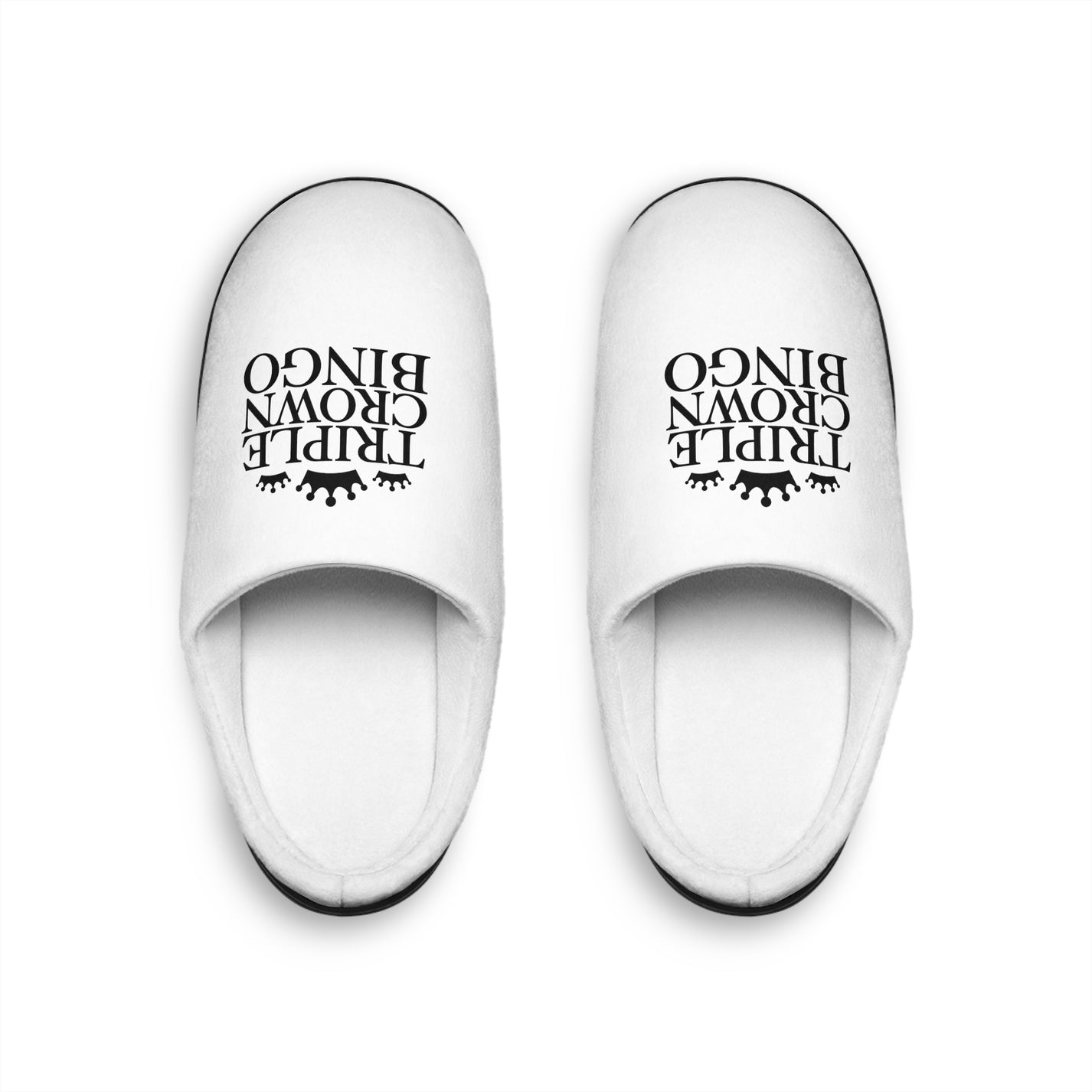 Men's Indoor Slippers – Triple Crown Bingo